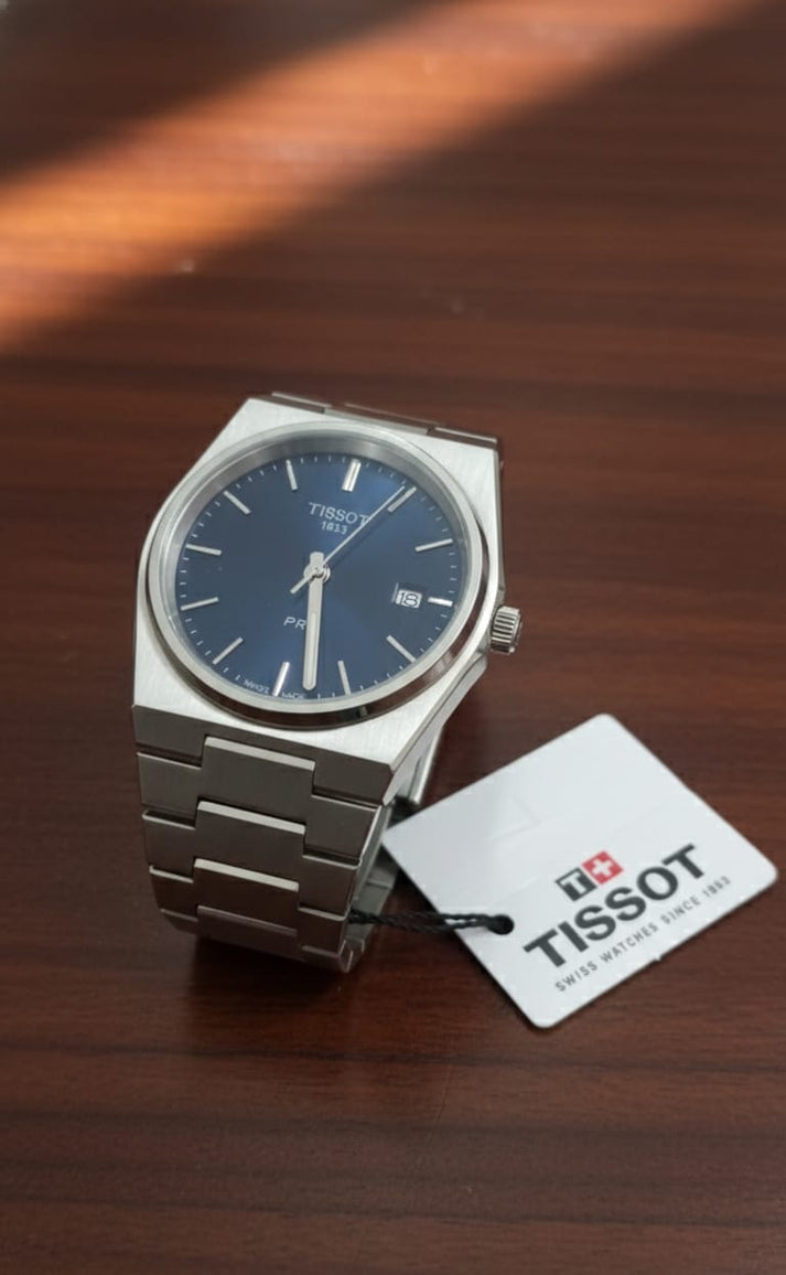 Tissot PRX Automatic Blue Dial Stainless Steel Watch – Brand Drops